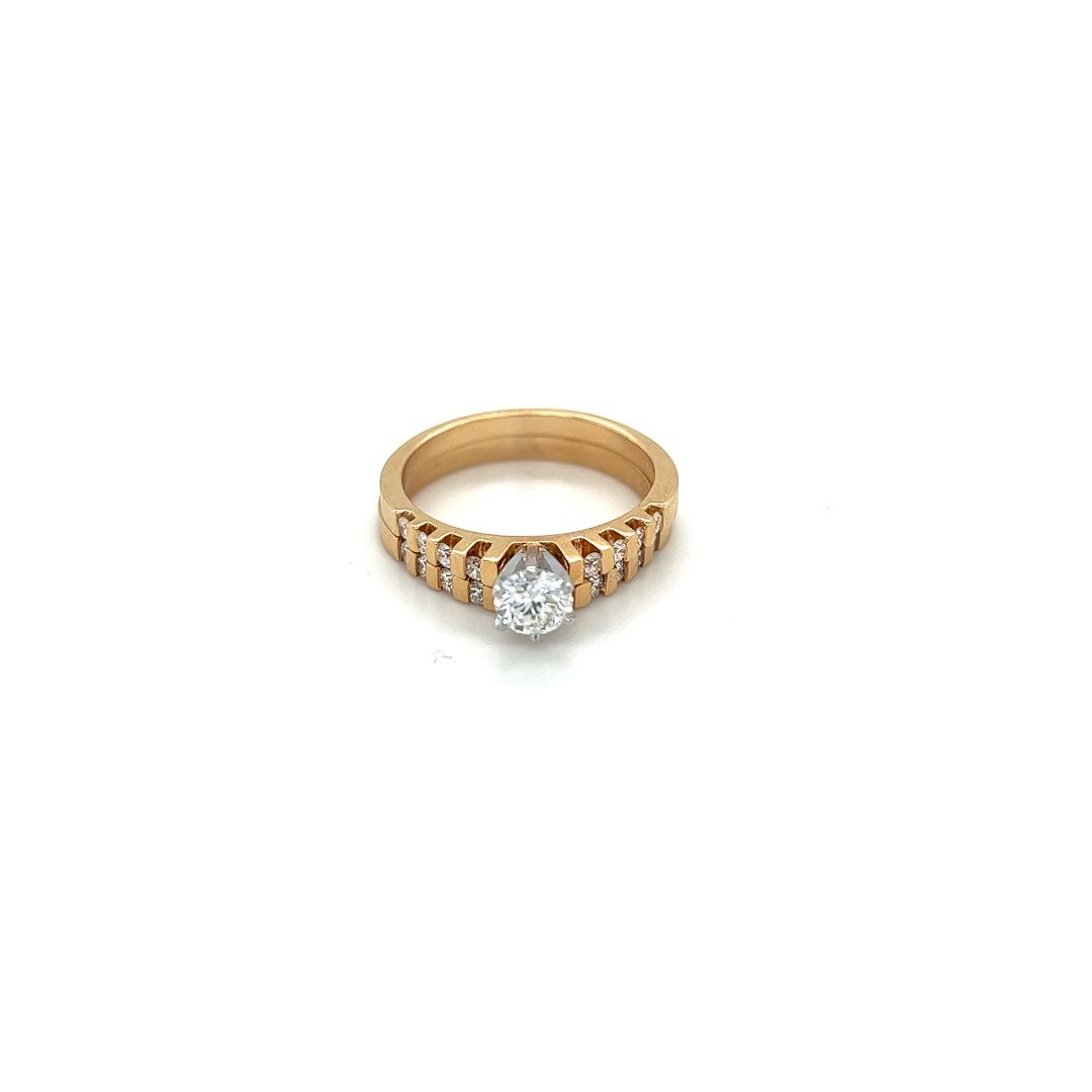 Vintage Alfred Levitt Diamond Engagement Ring Set Brand New - Graham's ...